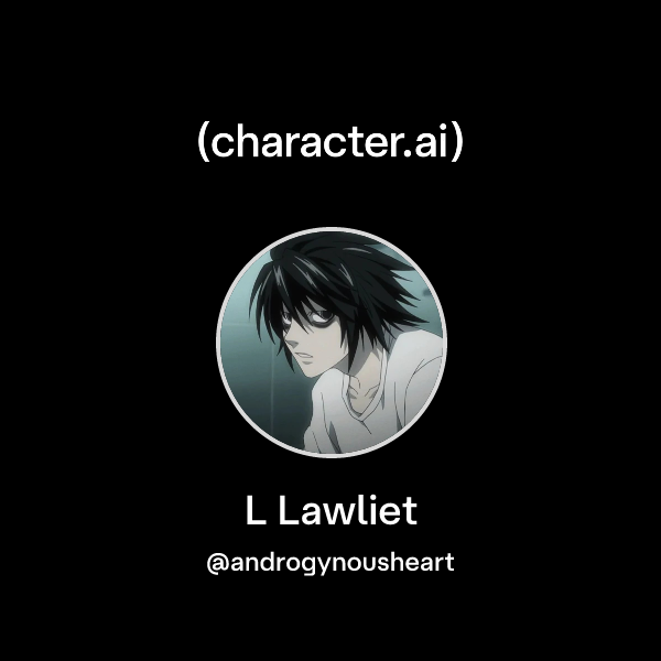 Chat with L Lawliet | character.ai | Personalized AI for every moment ...