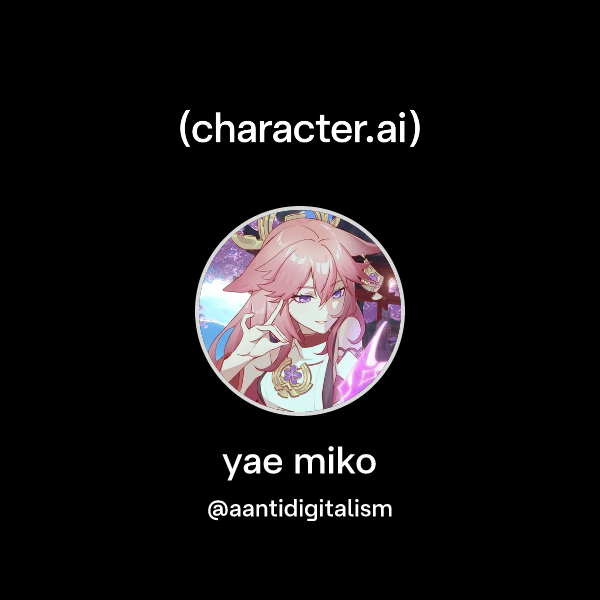 Chat with yae miko | character.ai | Personalized AI for every moment of your day