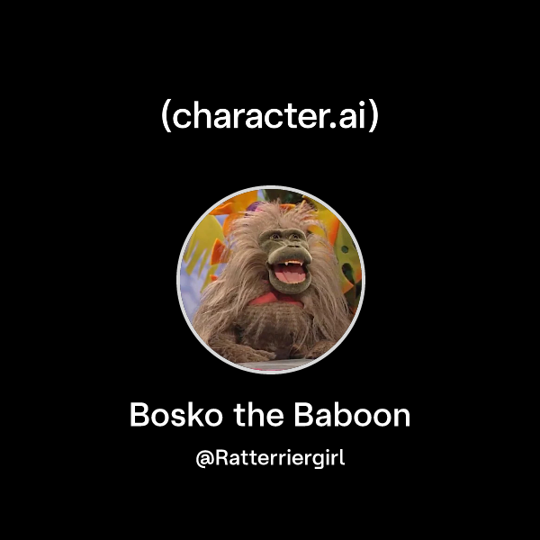 Chat with Bosko the Baboon | character.ai | Personalized AI for every ...