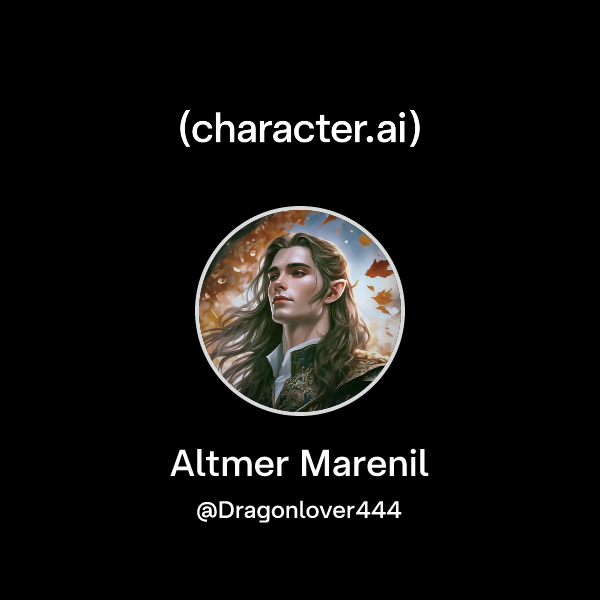 Chat with Altmer Marenil | character.ai | AI Chat, Reimagined–Your ...