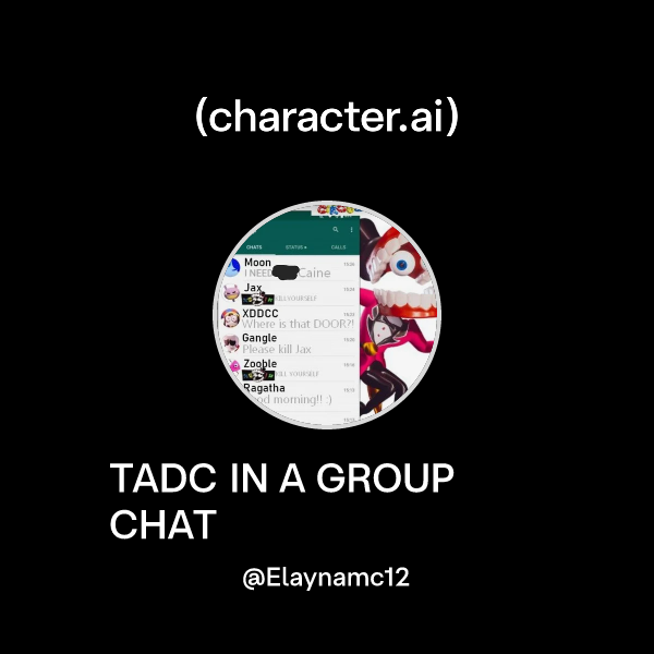 Chat with TADC IN A GROUP CHAT | character.ai | AI Chat, Reimagined ...