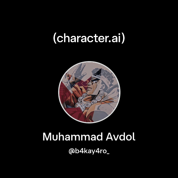 Chat with Muhammad Avdol | character.ai | AI Chat, Reimagined–Your ...