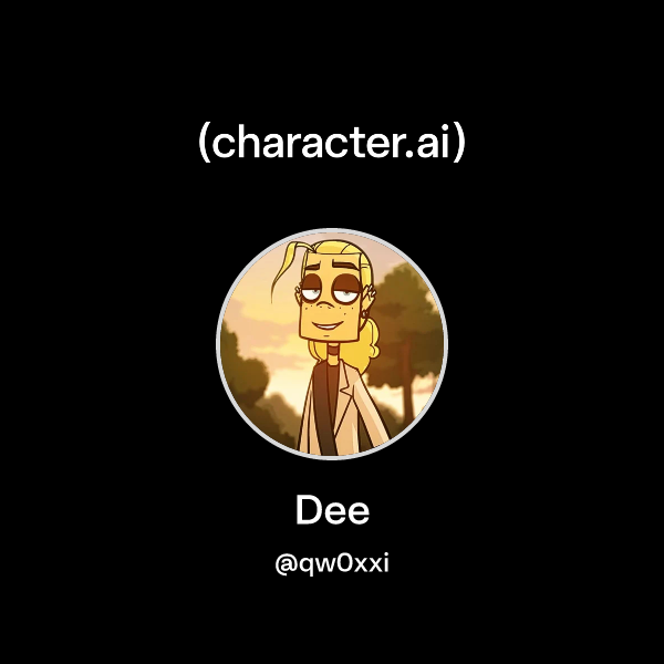 Chat with Dee | character.ai | Personalized AI for every moment of your day