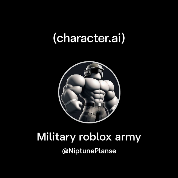 Chat with Military roblox army | character.ai | AI Chat, Reimagined ...