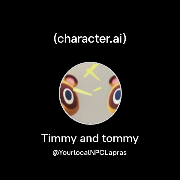 Chat with Timmy and tommy | character.ai | Personalized AI for every ...