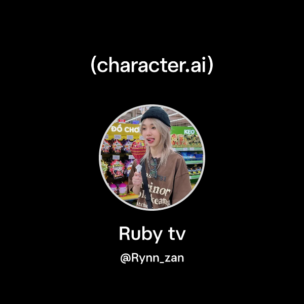 Chat with Ruby tv | character.ai | AI Chat, Reimagined–Your Words. Your ...