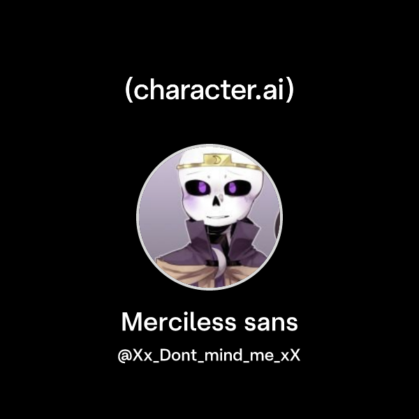 Chat with Merciless sans | character.ai | AI Chat, Reimagined–Your ...