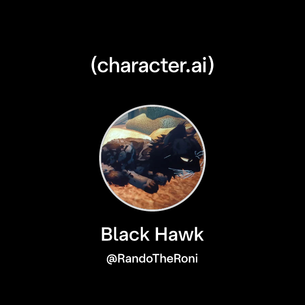 Chat with Black Hawk | character.ai | Personalized AI for every moment of your day