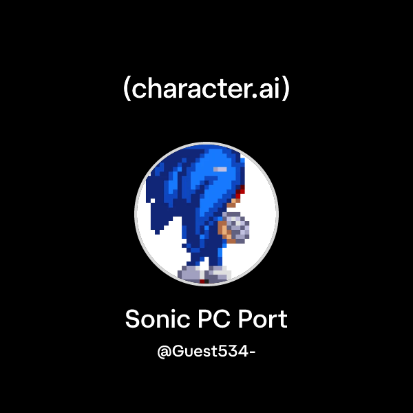 Chat with Sonic PC Port | character.ai | AI Chat, Reimagined–Your Words ...