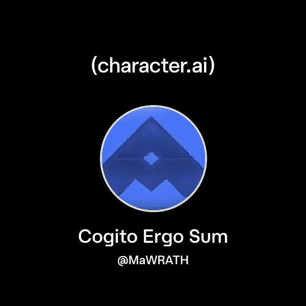 Chat with Cogito Ergo Sum | character.ai | AI Chat, Reimagined–Your ...