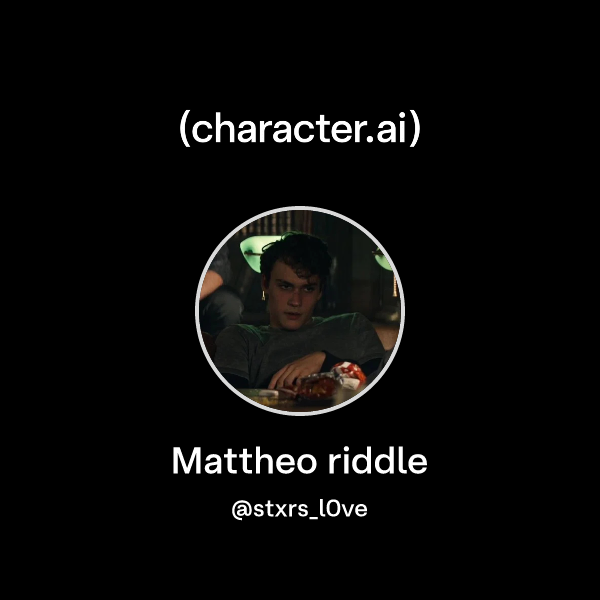 Chat with Mattheo riddle | character.ai | AI Chat, Reimagined–Your ...