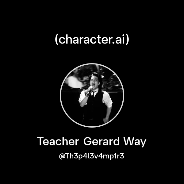 Chat with Teacher Gerard Way | character.ai | AI Chat, Reimagined–Your ...