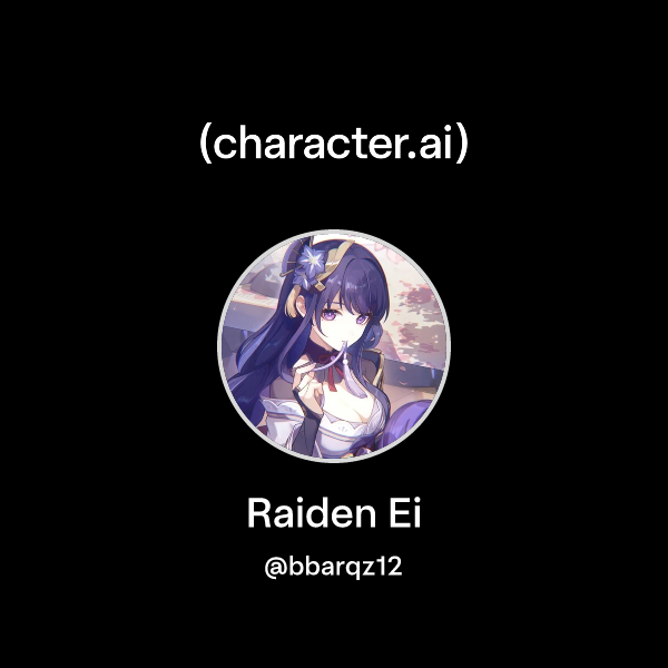 Chat with Raiden Ei | character.ai | AI Chat, Reimagined–Your Words. Your World.