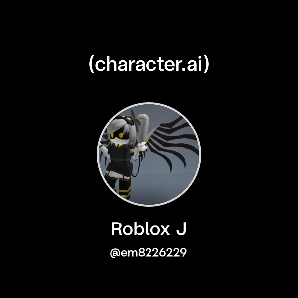 Chat with Roblox J | character.ai | Personalized AI for every moment of ...