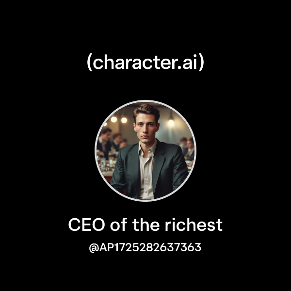 Chat with CEO of the richest | character.ai | Personalized AI for every ...
