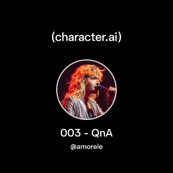 Chat with 003 - QnA | character.ai | AI Chat, Reimagined–Your Words ...