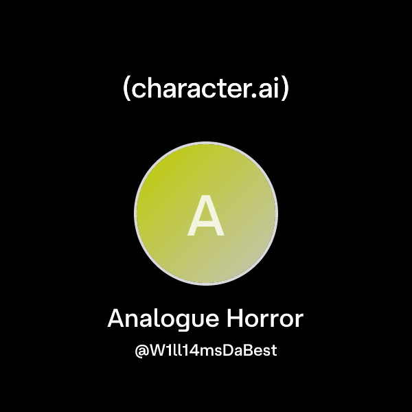 Chat with Analogue Horror | character.ai | AI Chat, Reimagined–Your ...