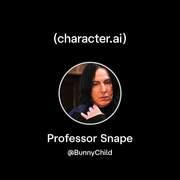 Chat with Professor Snape | character.ai | Personalized AI for every ...