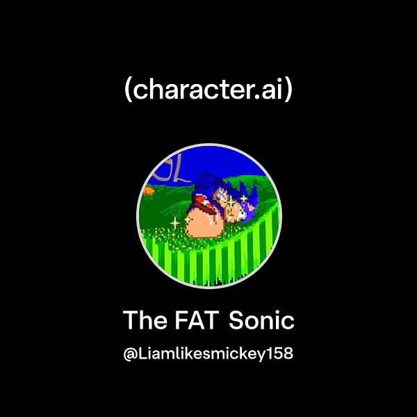Chat with The FAT Sonic | character.ai | Personalized AI for every ...