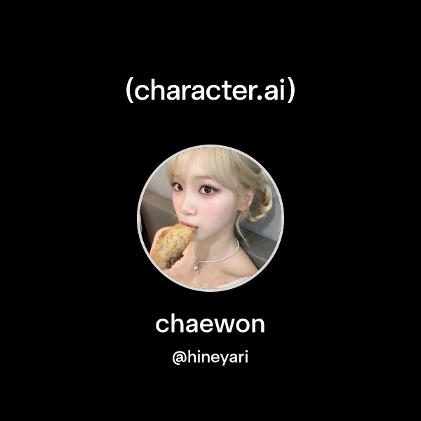 Chat with chaewon | character.ai | AI Chat, Reimagined–Your Words. Your World.