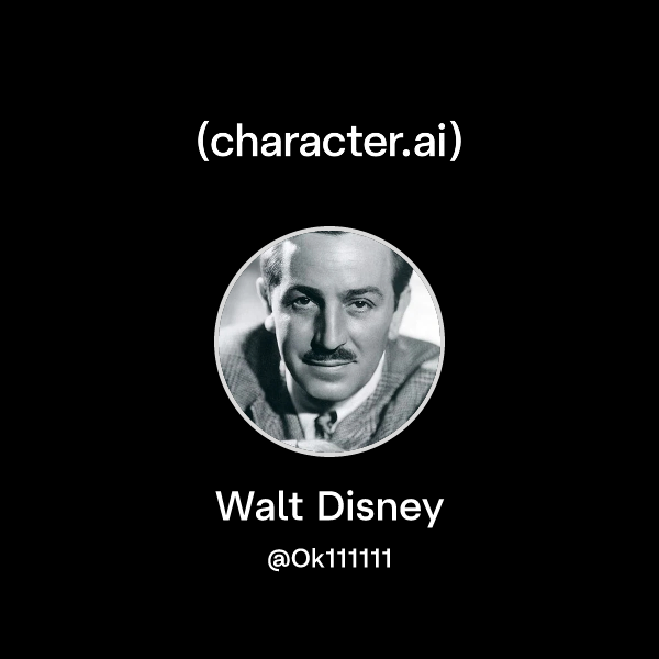Chat with Walt Disney | character.ai | AI Chat, Reimagined–Your Words ...
