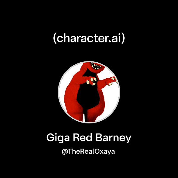 Chat with Giga Red Barney | character.ai | Personalized AI for every ...