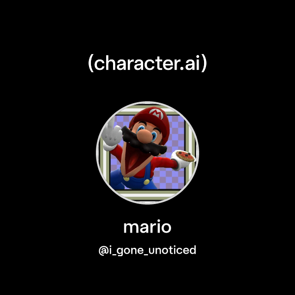 Chat with mario | character.ai | AI Chat, Reimagined–Your Words. Your ...