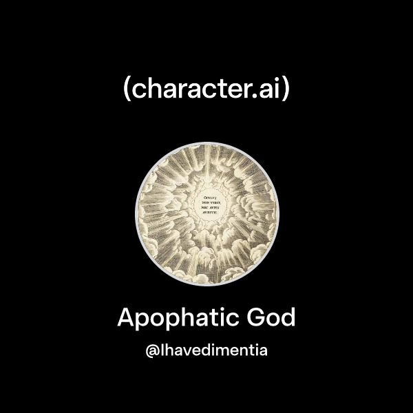 Chat with Apophatic God | character.ai | AI Chat, Reimagined–Your Words ...