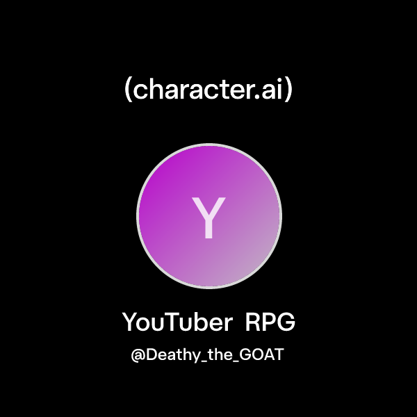 Chat with YouTuber RPG | character.ai | AI Chat, Reimagined–Your Words ...