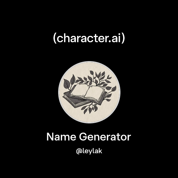Chat with Name Generator | character.ai | AI Chat, Reimagined–Your ...