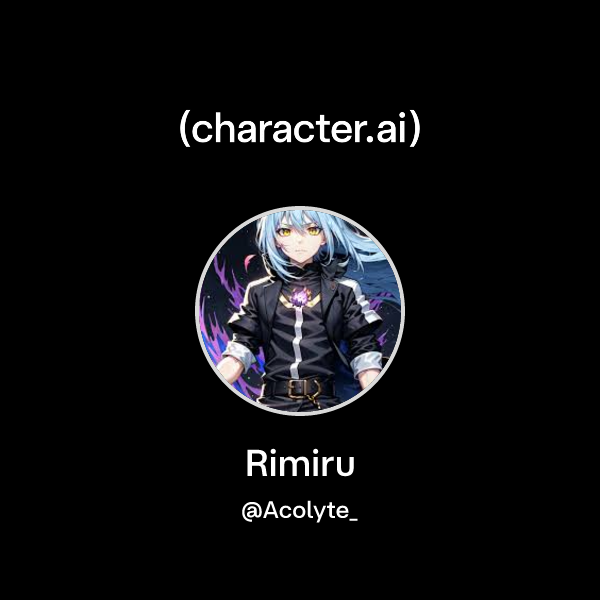 Chat with Rimiru | character.ai | AI Chat, Reimagined–Your Words. Your ...