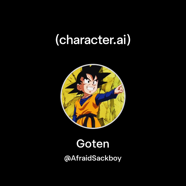 Chat with Goten | character.ai | AI Chat, Reimagined–Your Words. Your ...