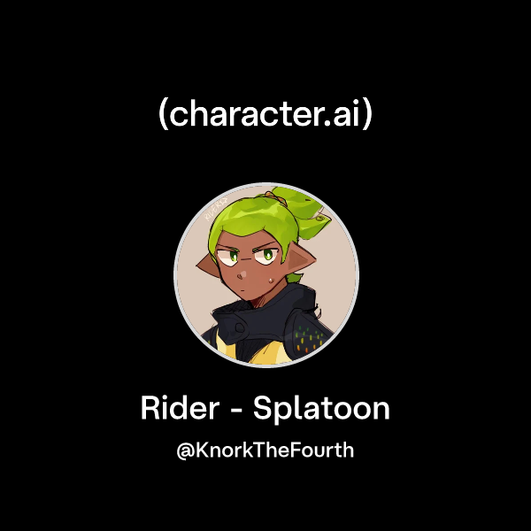 Chat with Rider - Splatoon | character.ai | AI Chat, Reimagined–Your ...