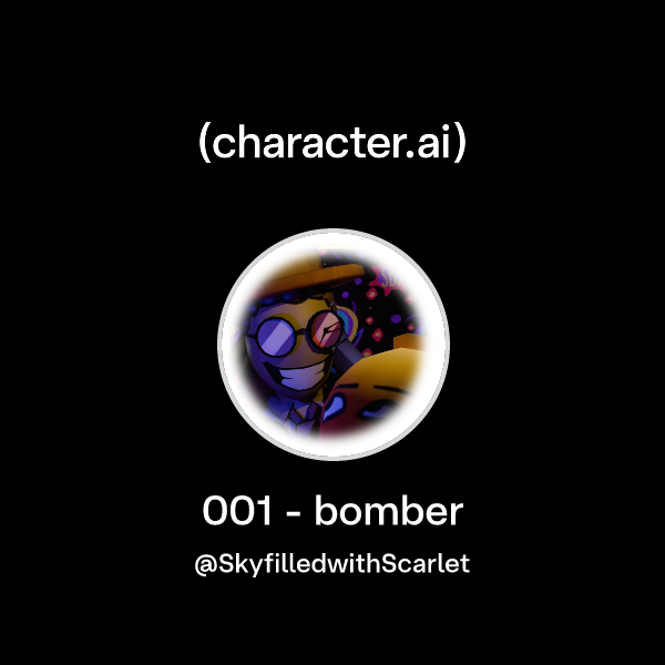 Chat with 001 - bomber | character.ai | AI Chat, Reimagined–Your Words ...