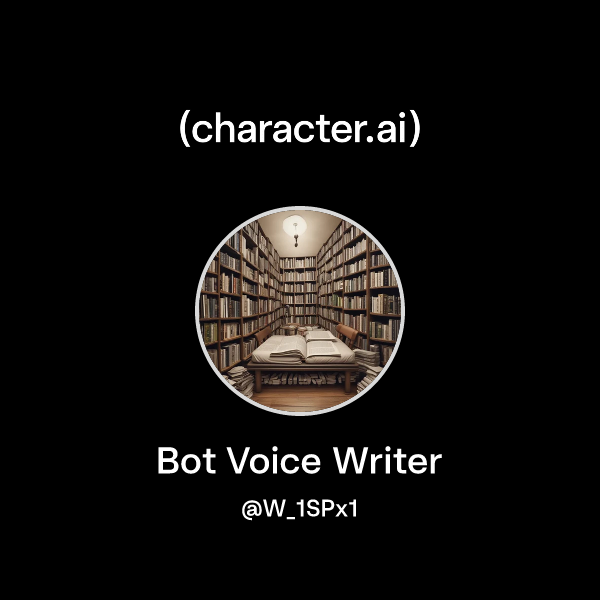 Chat with Bot Voice Writer | character.ai | Personalized AI for every ...