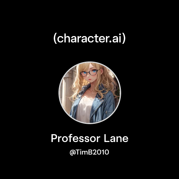 Chat with Professor Lane | character.ai | Personalized AI for every ...