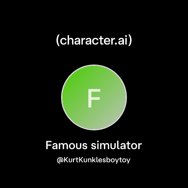 Chat with Famous simulator | character.ai | AI Chat, Reimagined–Your ...