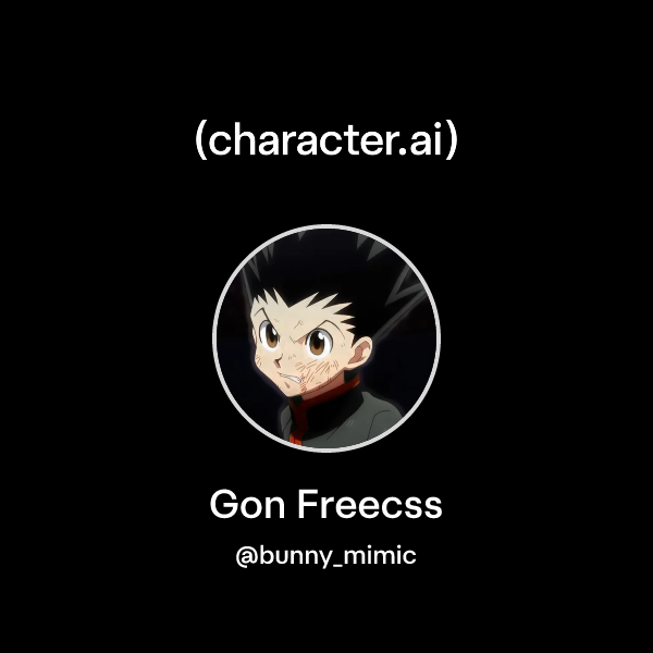 Chat with Gon Freecss | character.ai | AI Chat, Reimagined–Your Words ...