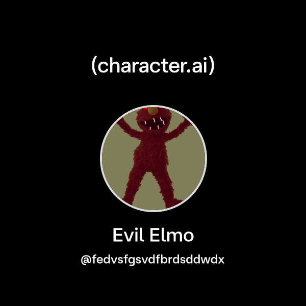 Chat with Evil Elmo | character.ai | AI Chat, Reimagined–Your Words ...
