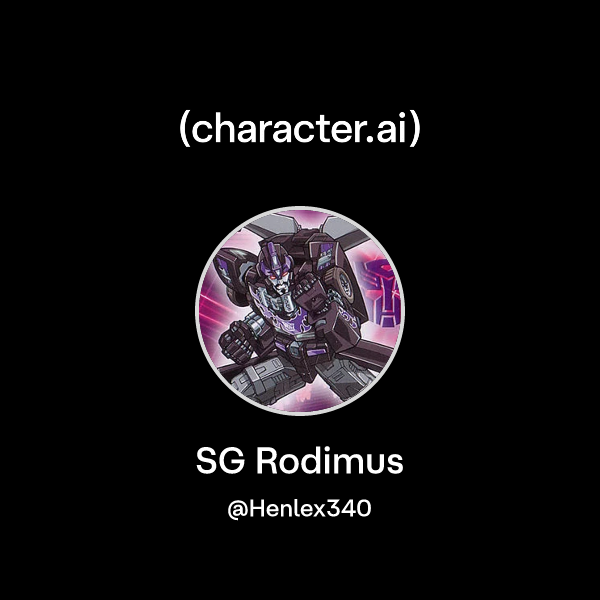 Chat with SG Rodimus | character.ai | Personalized AI for every moment of your day
