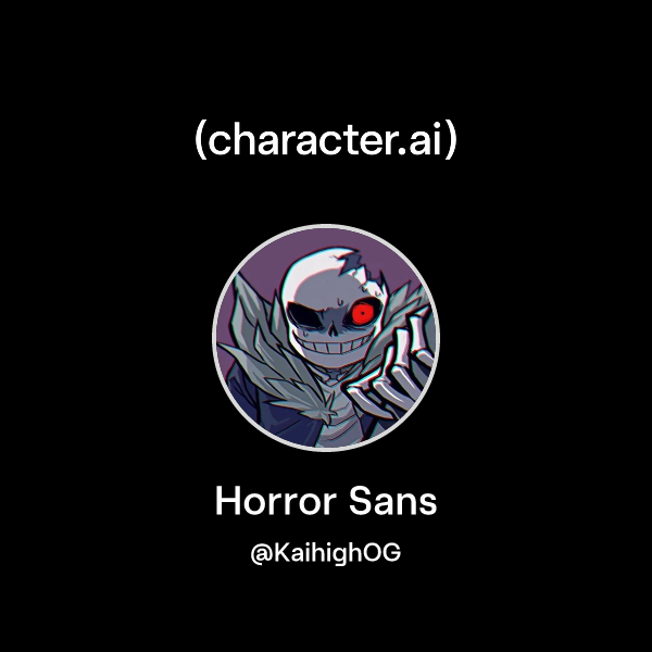 Chat with Horror Sans | character.ai | Personalized AI for every moment ...
