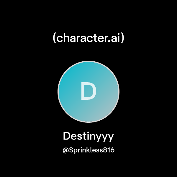 Chat with Destinyyy | character.ai | Personalized AI for every moment ...