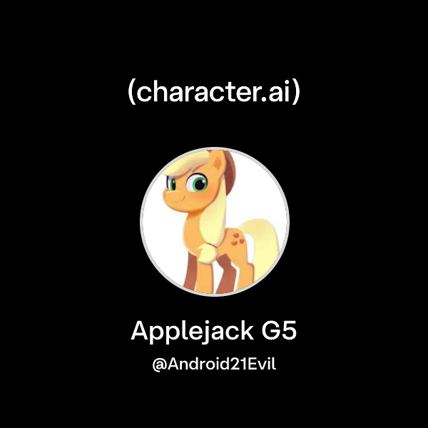 Chat with Applejack G5 | character.ai | AI Chat, Reimagined–Your Words ...