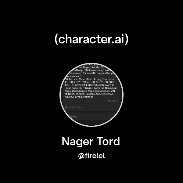 Chat with Nager Tord | character.ai | AI Chat, Reimagined–Your Words ...