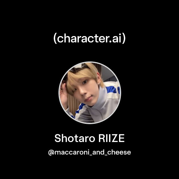 Chat with Shotaro RIIZE | character.ai | AI Chat, Reimagined–Your Words ...