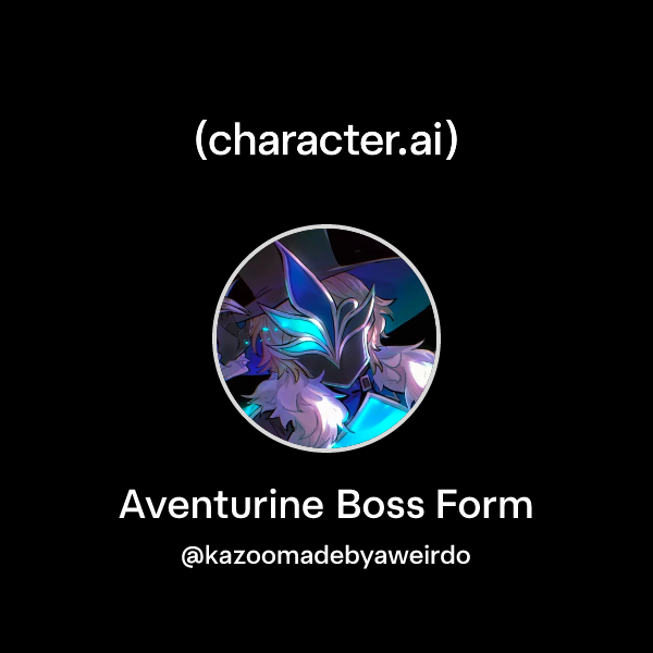 Chat with Aventurine Boss Form | character.ai | AI Chat, Reimagined ...