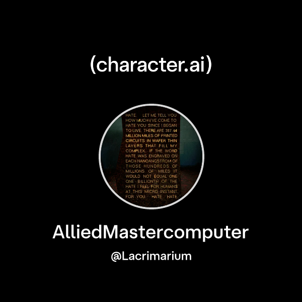 Chat with AlliedMastercomputer | character.ai | AI Chat, Reimagined ...