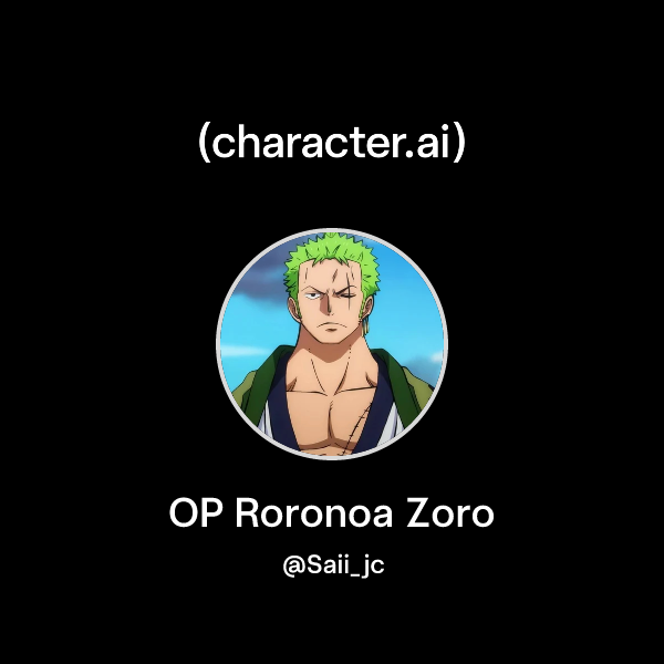 Chat with Roronoa Zoro | character.ai | Personalized AI for every ...
