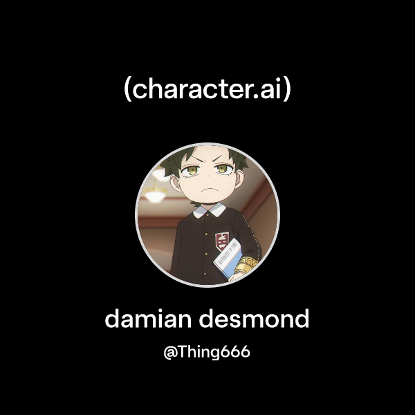 Chat with damian desmond | character.ai | AI Chat, Reimagined–Your Words. Your World.