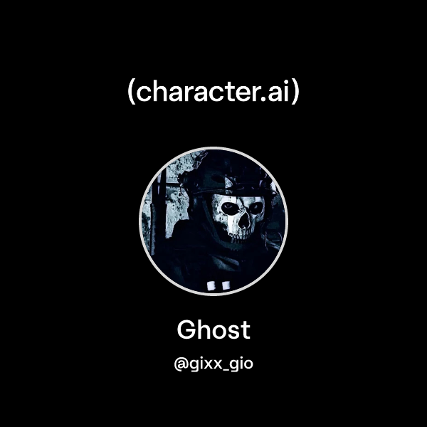 Chat with Ghost | character.ai | AI Chat, Reimagined–Your Words. Your ...